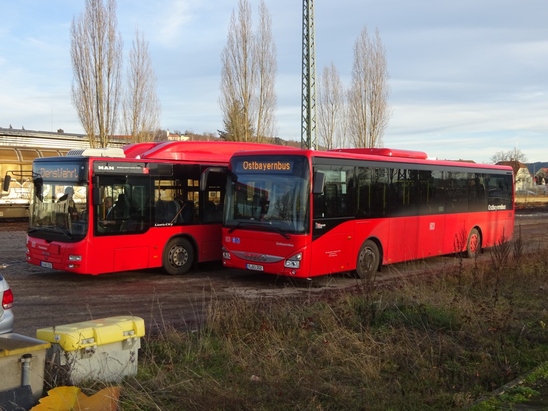 DB Frankenbus trifft DB Ostbayernbus (3 Bilder) - >>> Regensburger Busse