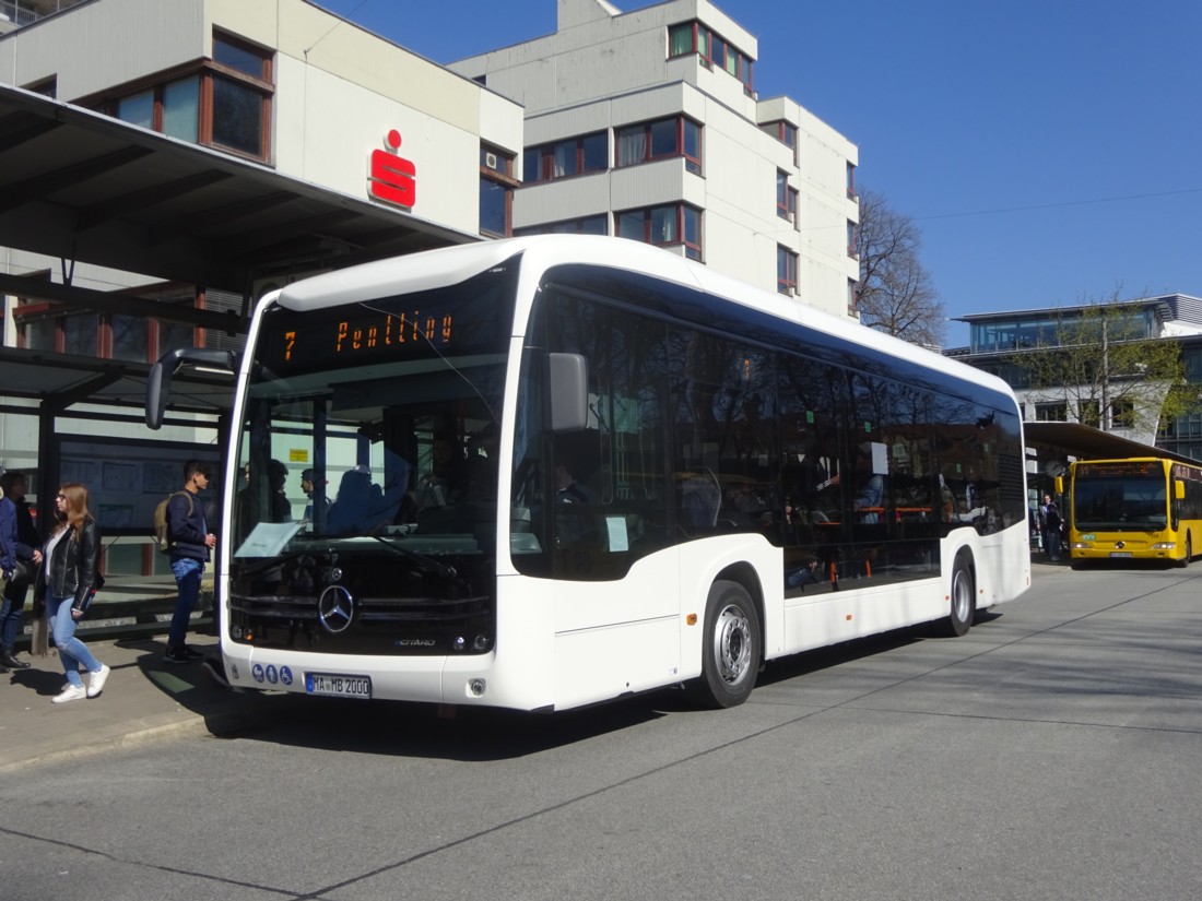 das Stadtwerk. Mobilität testet eCitaro - >>> Regensburger Busse