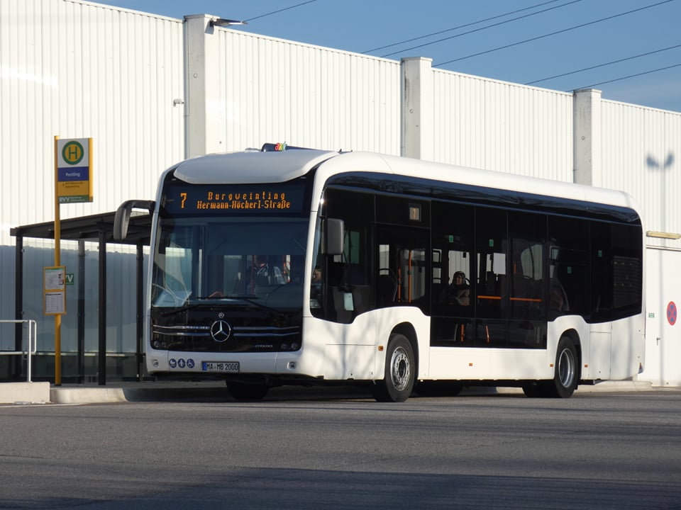 das Stadtwerk. Mobilität testet eCitaro - >>> Regensburger Busse