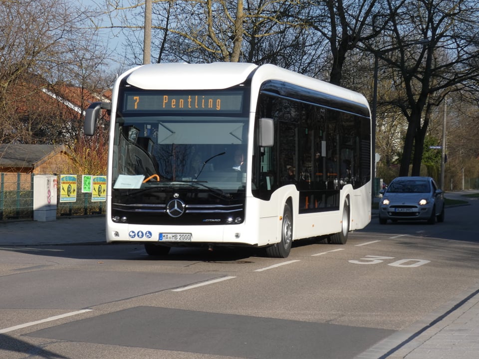 das Stadtwerk. Mobilität testet eCitaro - >>> Regensburger Busse