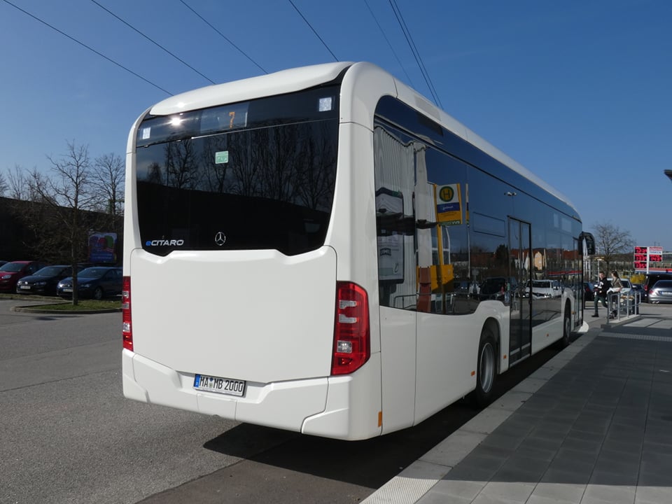 das Stadtwerk. Mobilität testet eCitaro - >>> Regensburger Busse