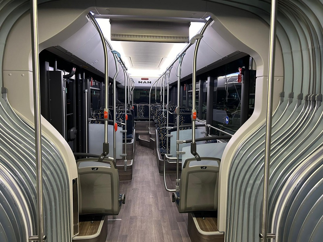 Testbus MAN Lion´s City 18 E bei SMO - >>> Regensburger Busse