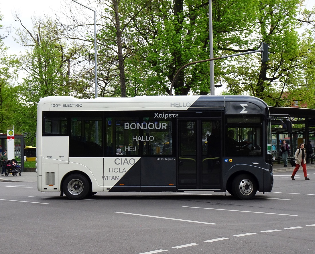 Testbus Mellor Sigma 7 - >>> Regensburger Busse
