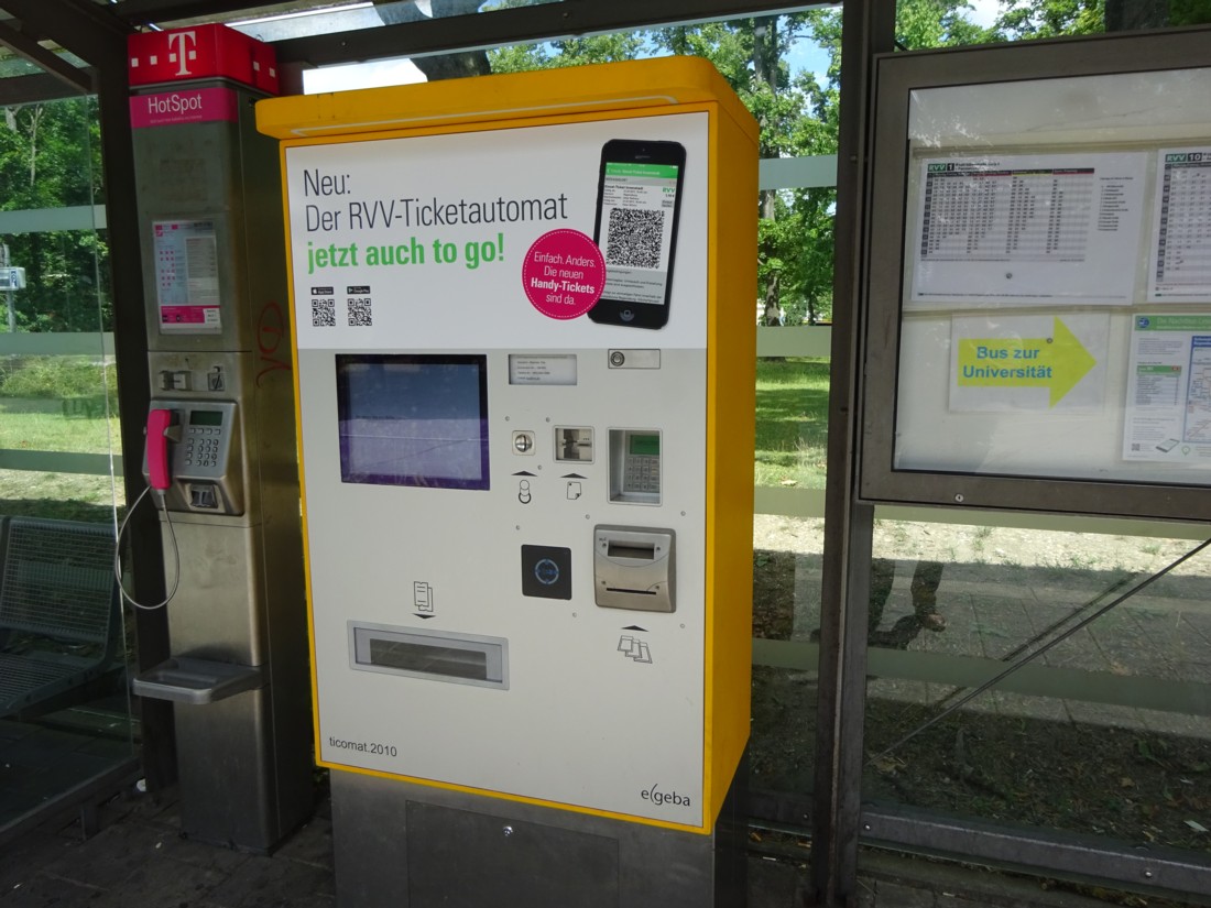 "RVV-Automat to go" (Bilder) - >>> Regensburger Busse